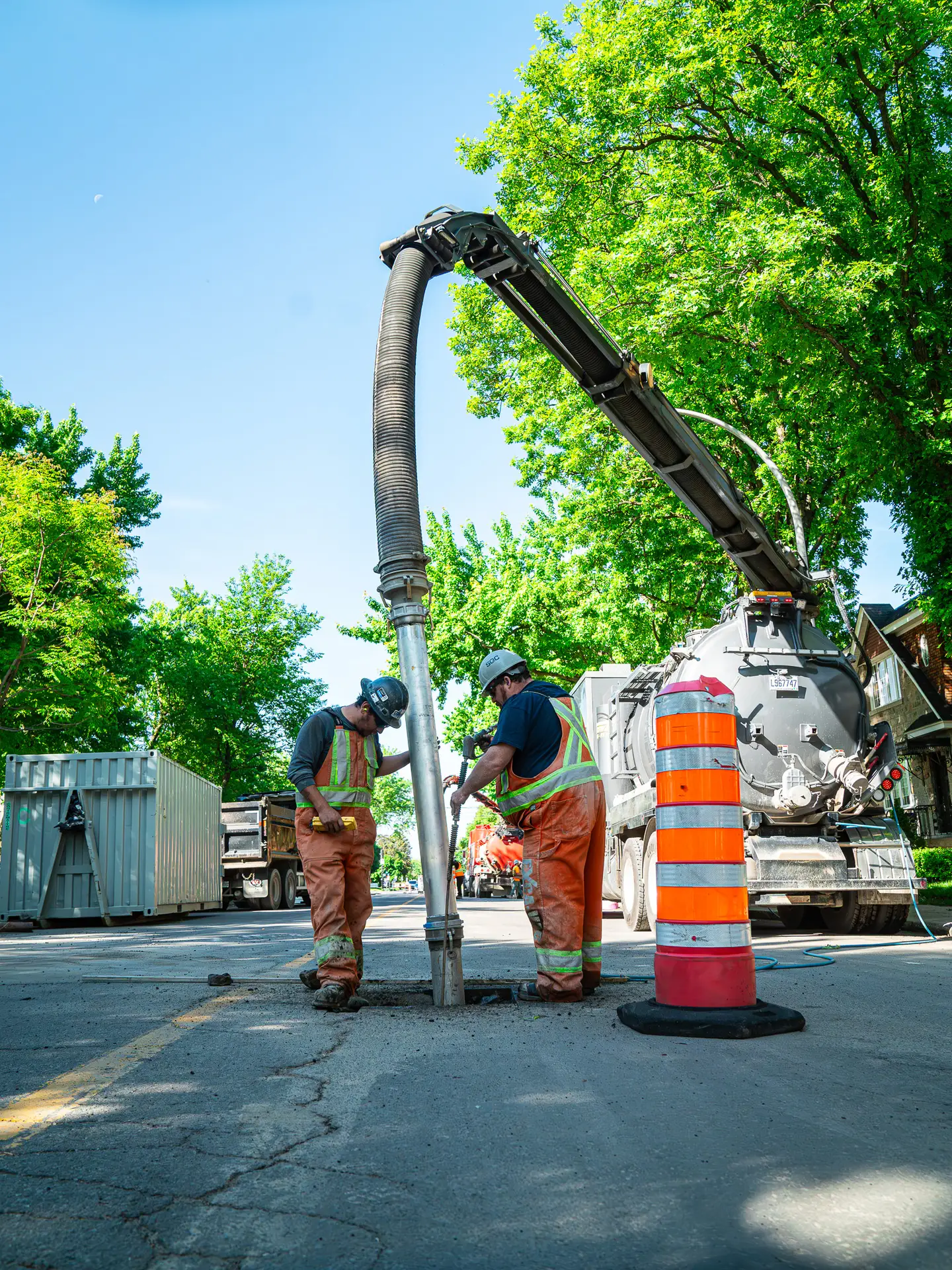 Travaux d'aqueduc | Partenaire pour les municipalités | Excavac